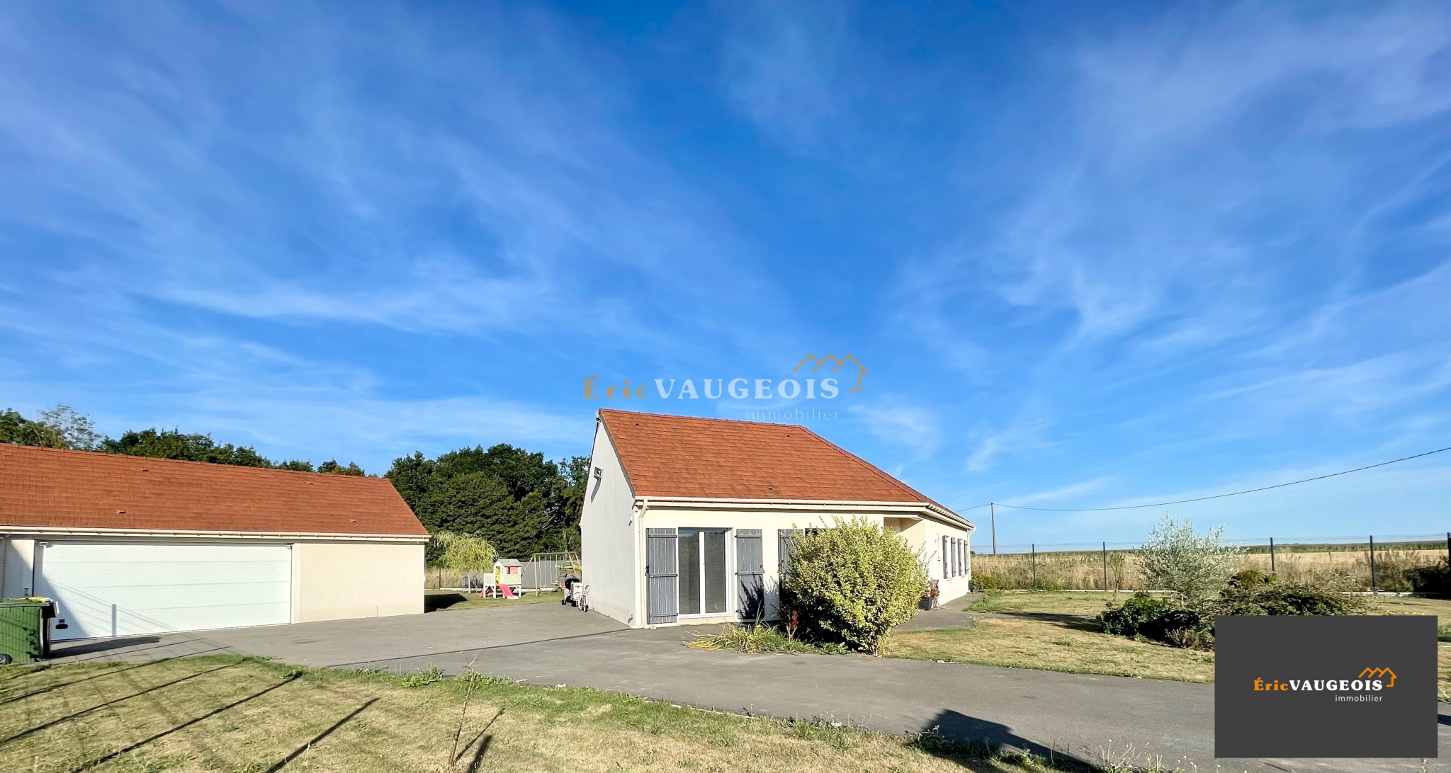 Vente Plain-pied 120m², Terrain 2000m² Boissy-le-Chatel | Eric Vaugeois ...